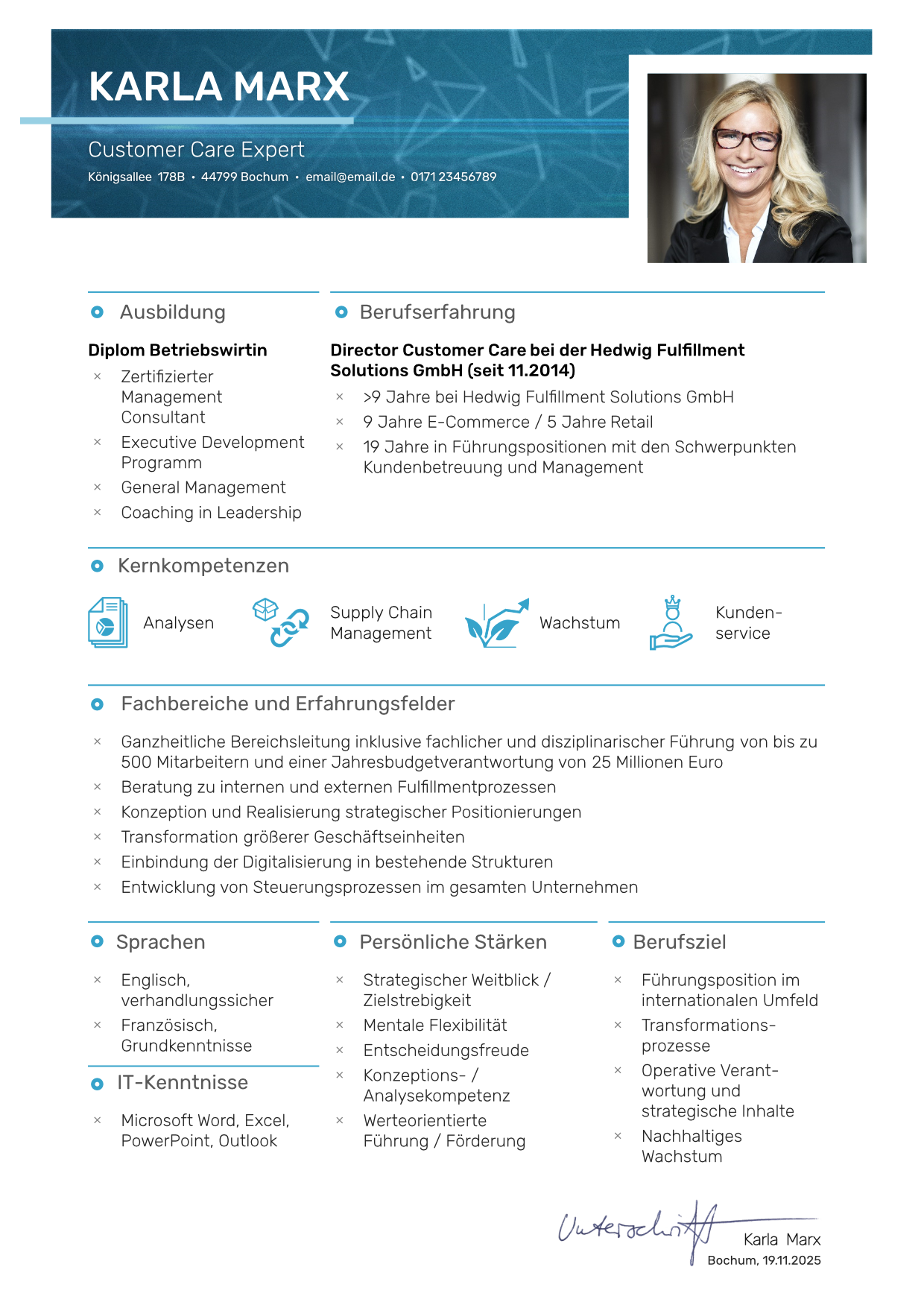 Kompetenzprofil zur Bewerbung: Inhalt & Beispiele